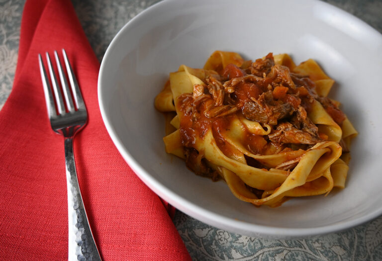 Recipe for Braised Pork Ragoût – Cocoa & Lavender